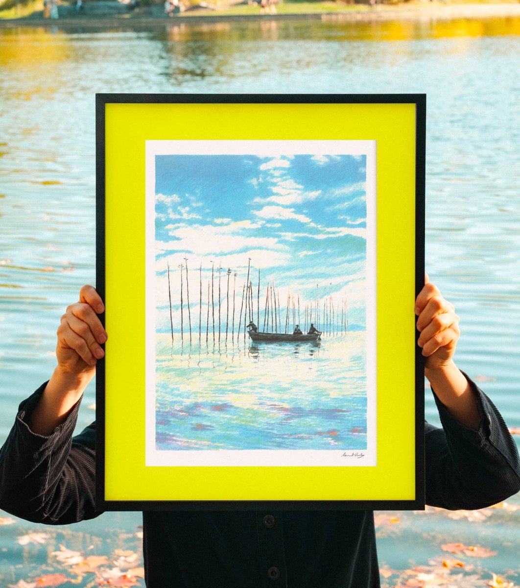 Affiche Pour la Suite du Monde 12 x 17po Clément Thoby Kiblind Atelier ...