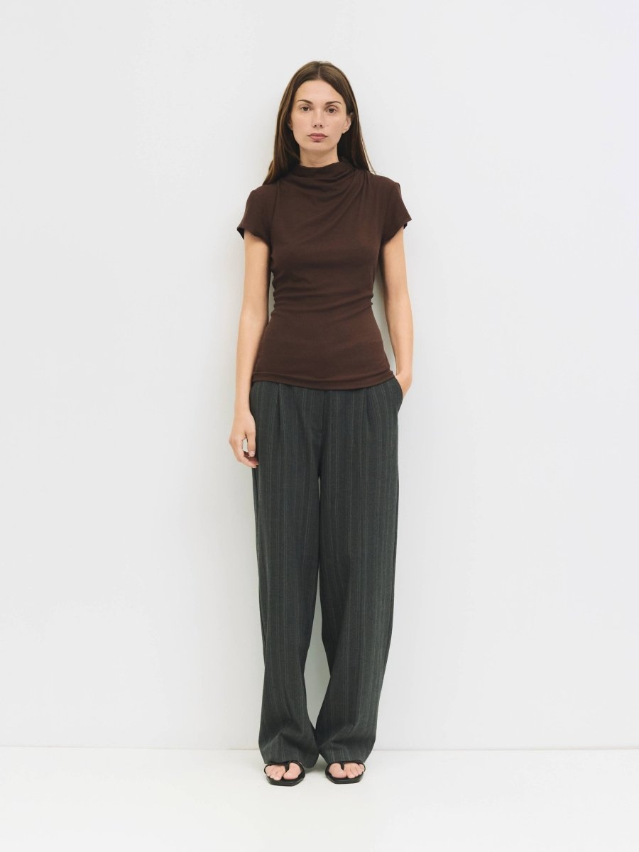 Haut Marissa Brun All Row – Ex-voto