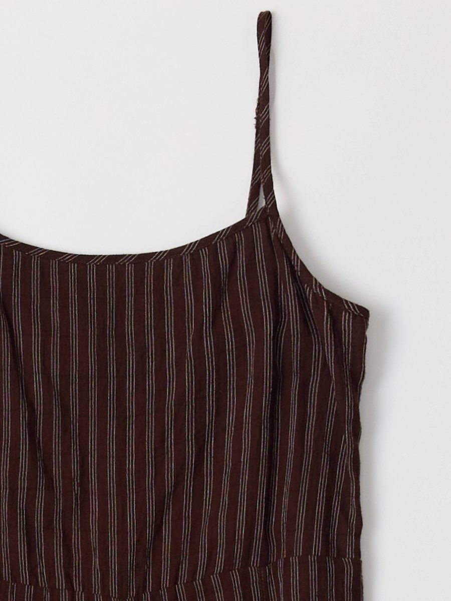 All Row Candace Brown Dress SALE - Final Sale – Ex-voto